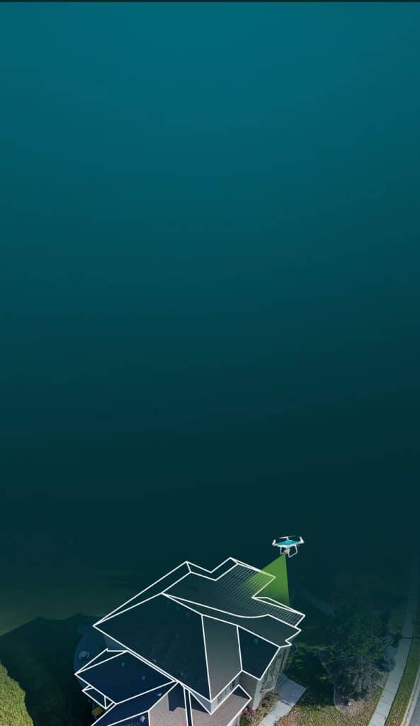 Drone roof scan | Loveland Innovations